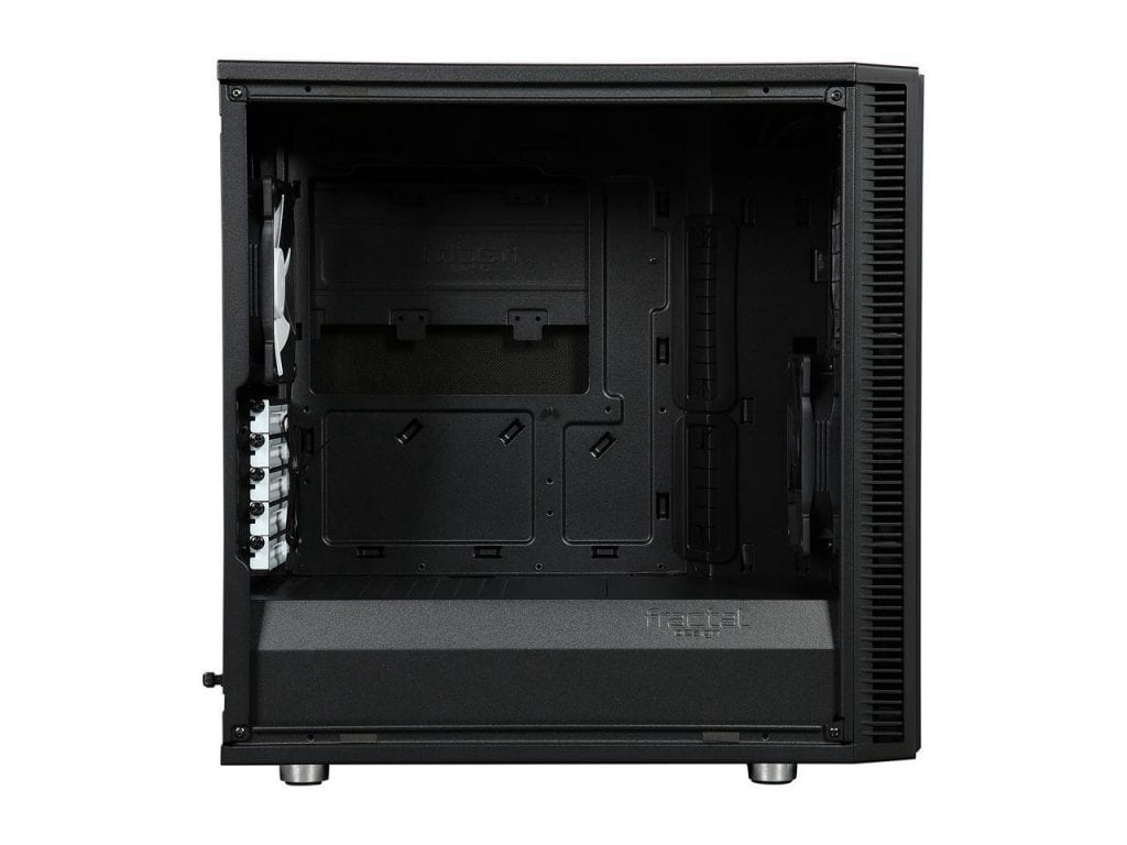 Fractal Design Define Mini C Black Window Silent Compact MATX Mini ...