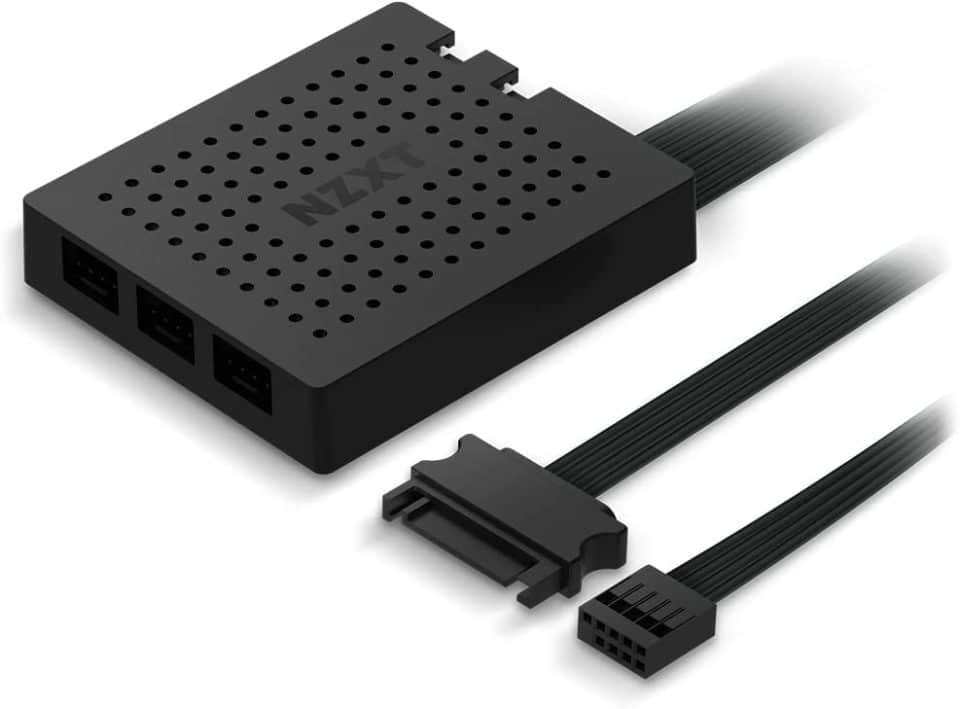 NZXT Aer RGB 2 120MM Triple Fan Pack with RGB & Fan Controller HF-2812C ...