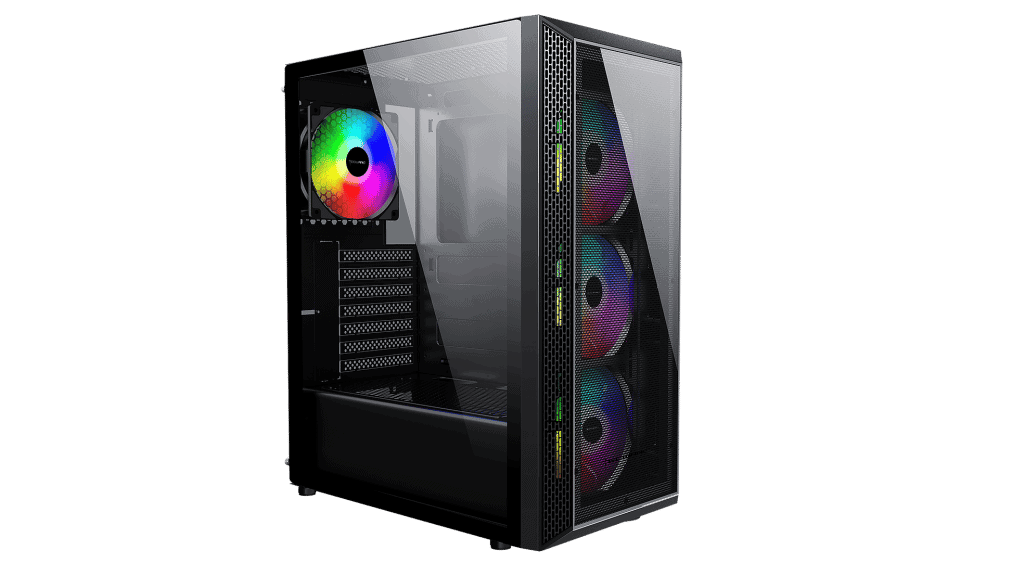 Tecware Vega L ATX Chassis with FREE 4 ARGB Fans | Bermor Techzone BTZ