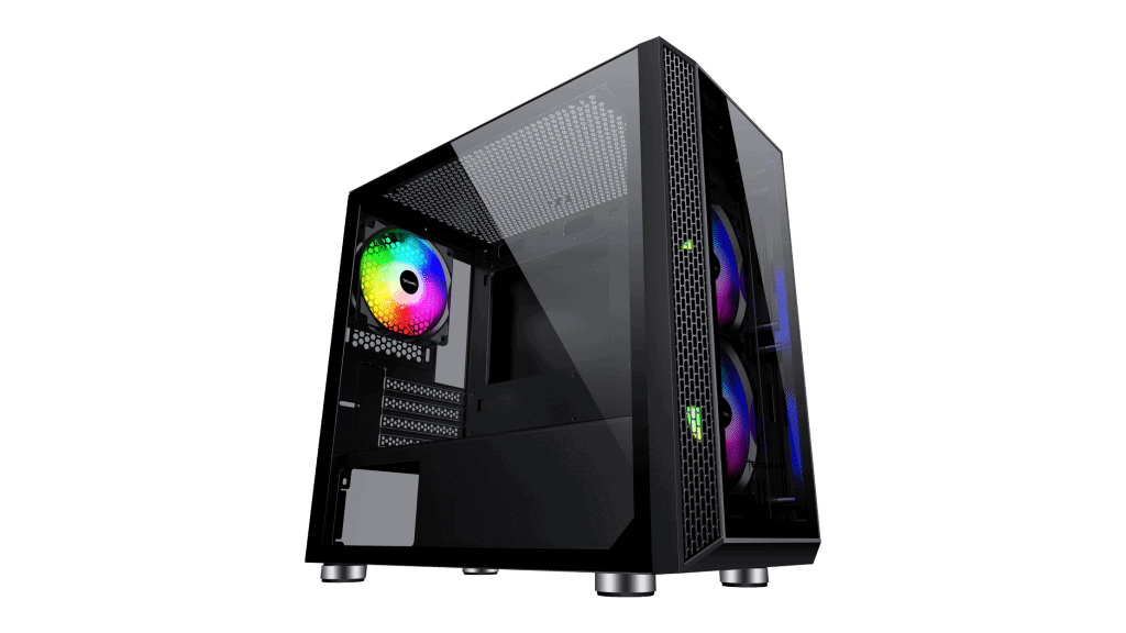 Tecware Vega M with FREE 3 ARGB Fans | Bermor Techzone BTZ