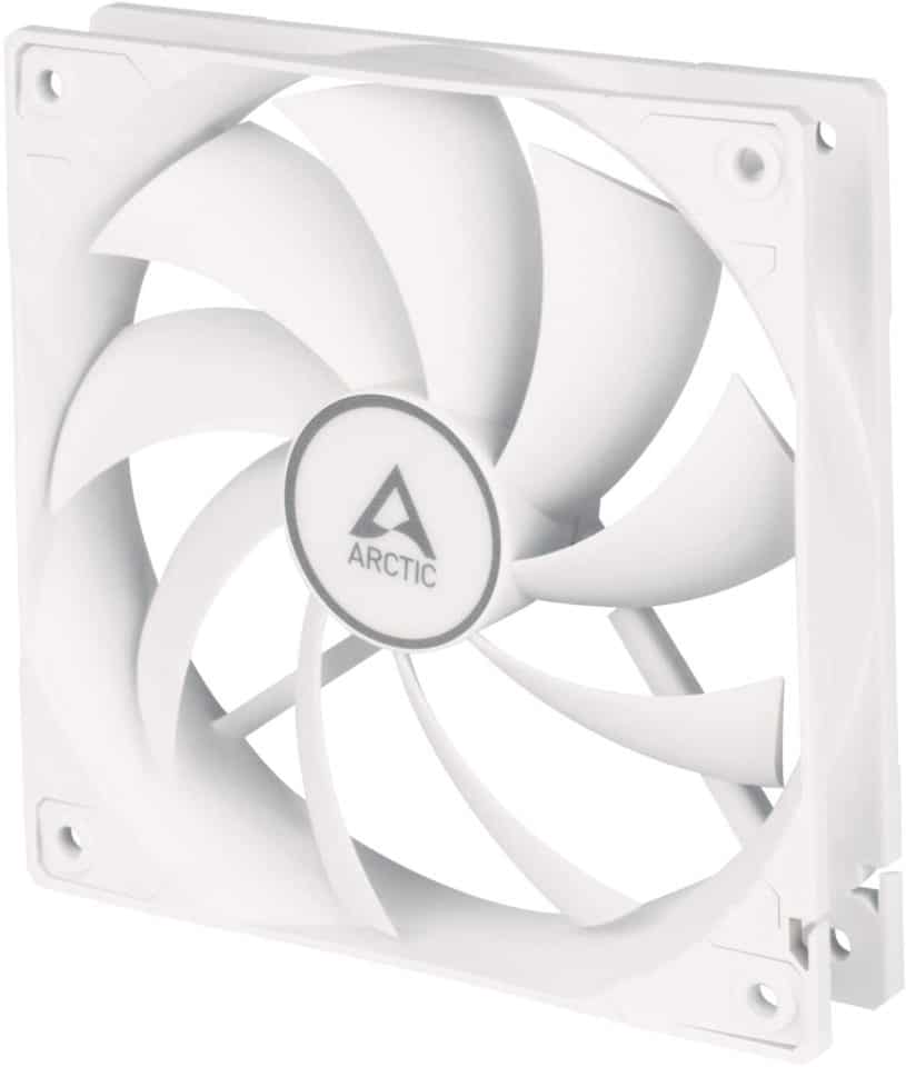 ARCTIC F12 PWM PST Case Fan (White/White) | Bermor Techzone