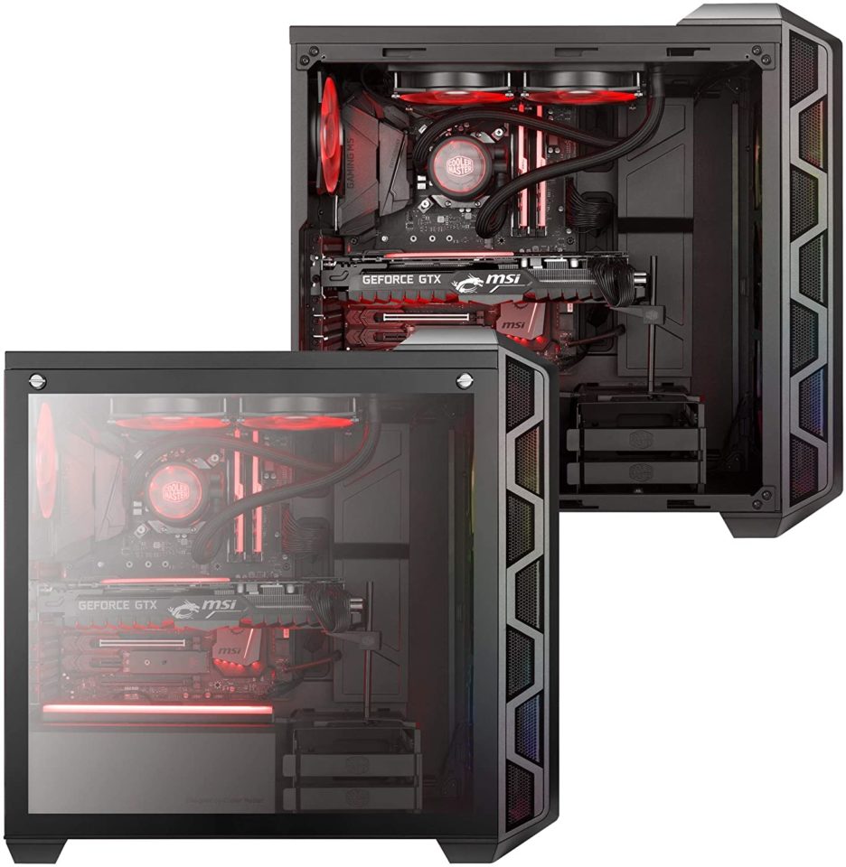 Cooler Master MasterCase H500 ARGB Airflow ATX Mid-Tower | Bermor ...