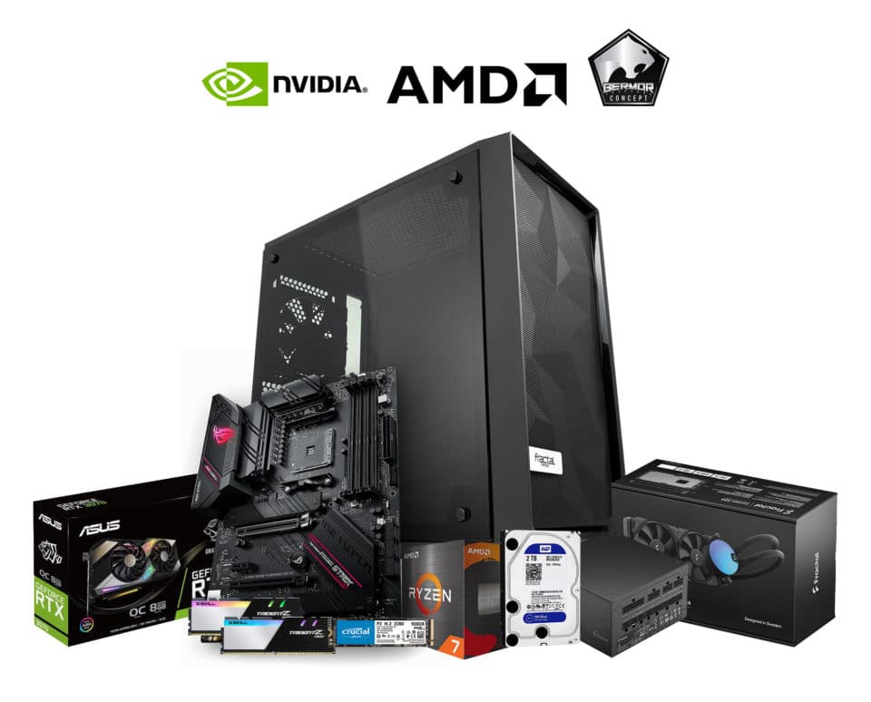 RAIZEN AMD Ryzen 7700 | 32GB | 1TB | RTX 5070 High End Production and ...