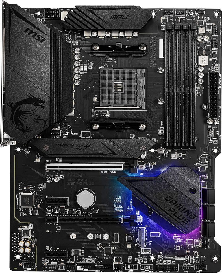 MSI MPG B550 Gaming Plus Gaming Motherboard | Bermor Techzone BTZ