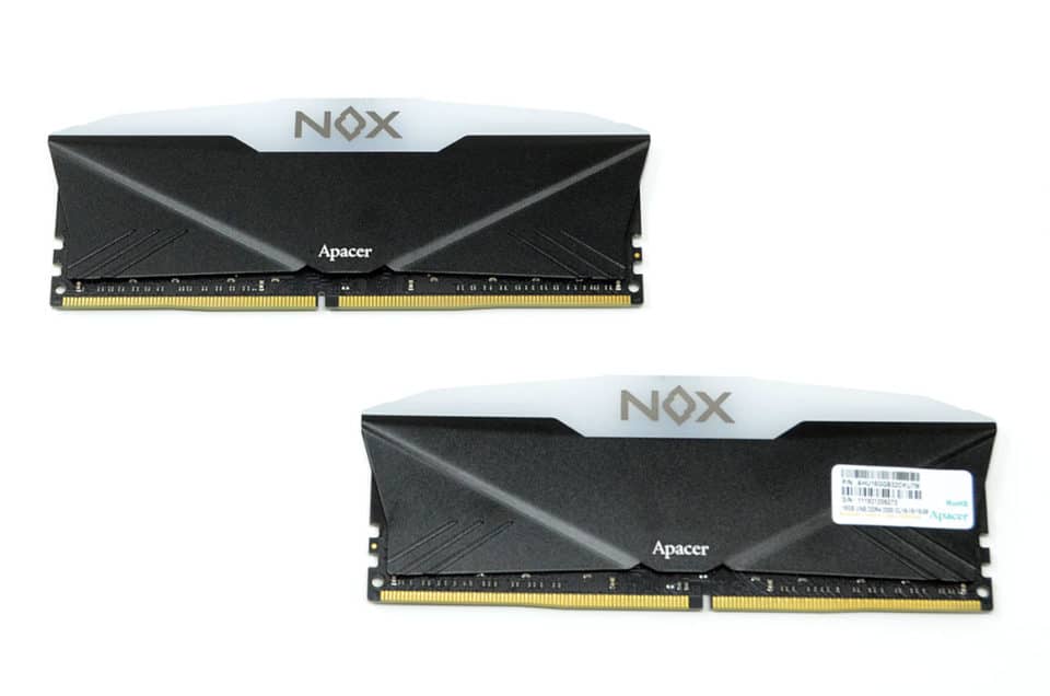 Apacer NOX RGB 16GB 8GX2 DDR4 3200MHZ Memory Module White | Bermor ...