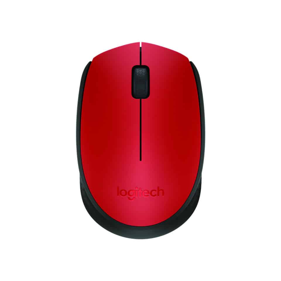 Logitech M171 Wireless Mouse (Red) | Bermor Techzone