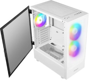 Antec NX410 Mid Tower w/ 3x ARGB Fans Gaming Case | Bermor Techzone BTZ