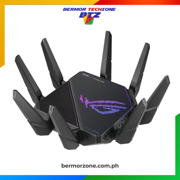 ASUS ROG Rapture WiFi 6 Gaming Router GT-AX11000 Pro Tri-Band 10 ...