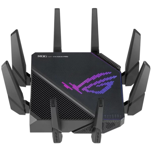 ASUS ROG Rapture WiFi 6 Gaming Router GT-AX11000 Pro Tri-Band 10 ...