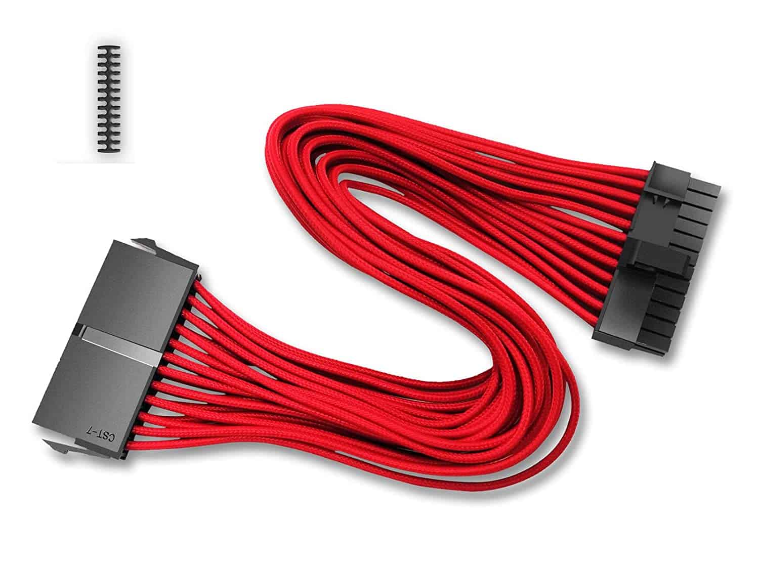 DeepCool EC300-24P-RD Sleeve Cable Extension | Bermor Techzone