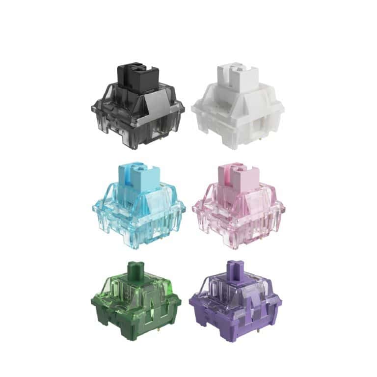 Akko CS Switches 45/Box Matcha | Lavender | Vintage White | Jelly ...