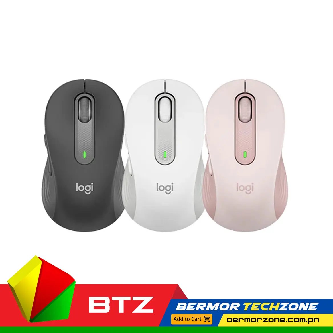 Logitech M650 Signature Wireless Mouse Graphite | Bermor Techzone