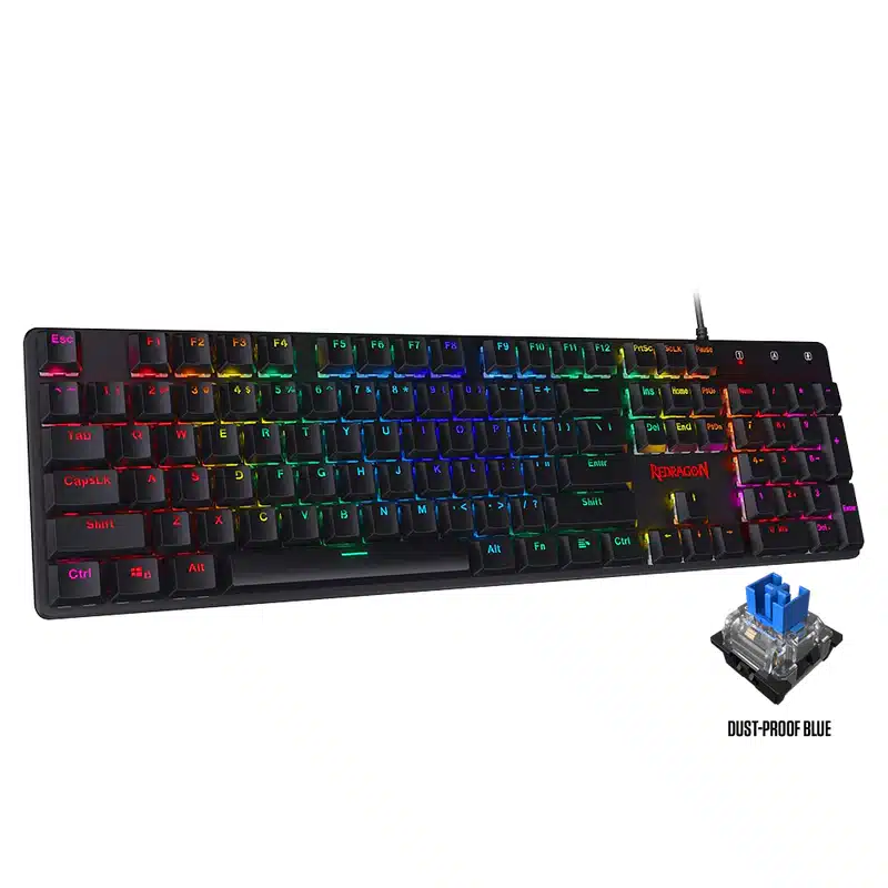Redragon K589 Shrapnel RGB Low Profile Mechanical Gaming Keyboard ...