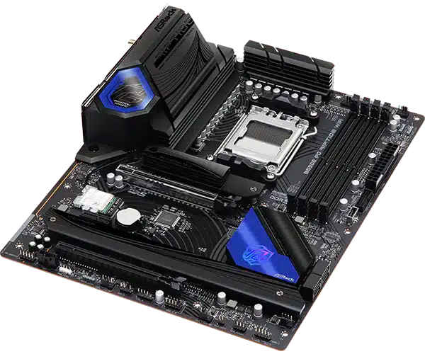 Asrock B650E PG Riptide WiFi AMD Ryzen 7000 Series AM5 Motherboard ...