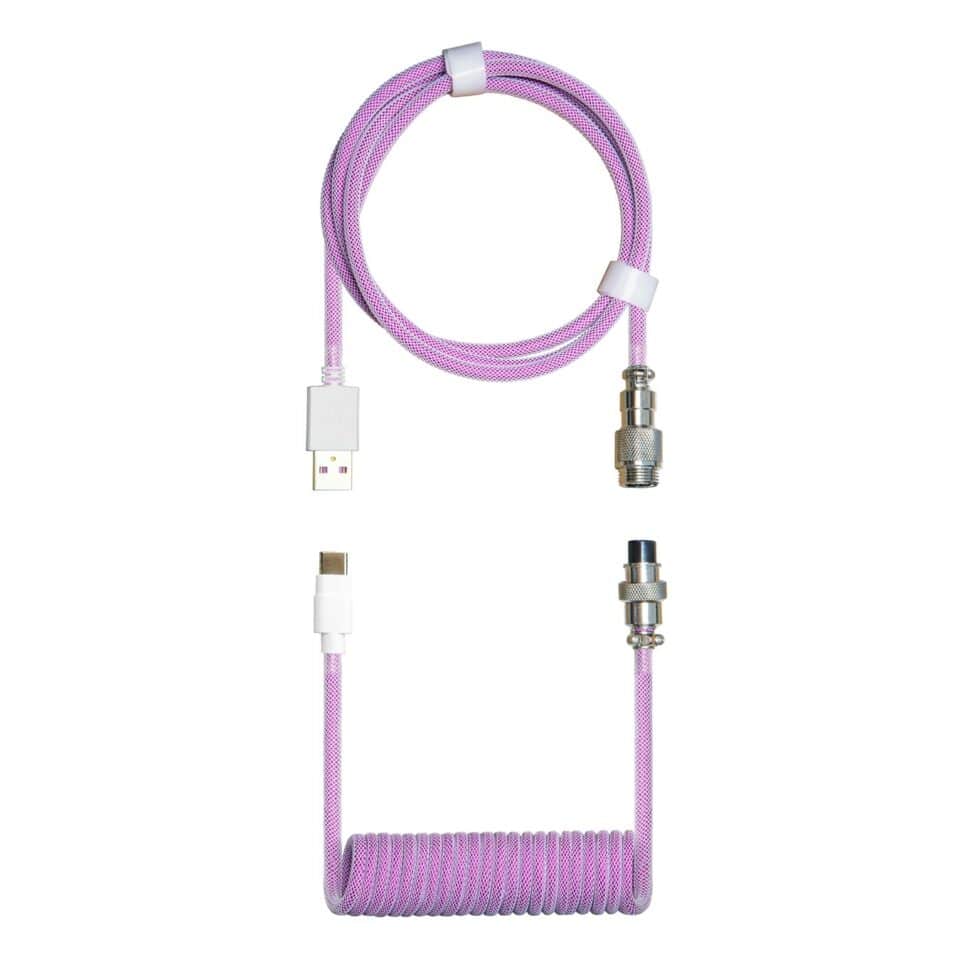 Cooler Master Coiled Keyboard Cable - Purple | Bermor Techzone