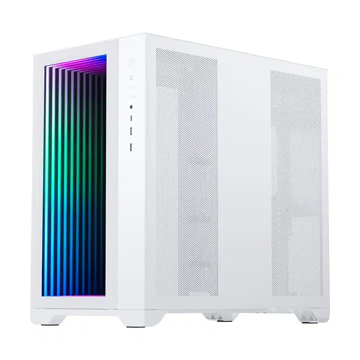 Phanteks MagniumGear NEO Qube 2 Infinity Mirror ATX Mid-Tower Tempered ...