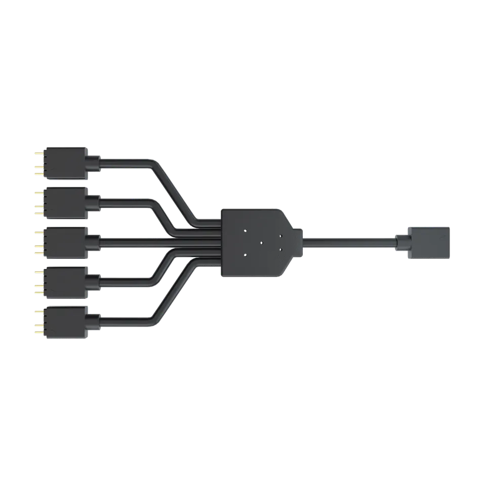Cooler Master Addressable RGB 1-to-5 Splitter Cable | Bermor Techzone BTZ