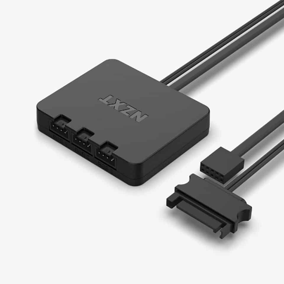 NZXT F140 RGB Duo Twin Pack | Single Pack Black | White 140MM Duo RGB ...