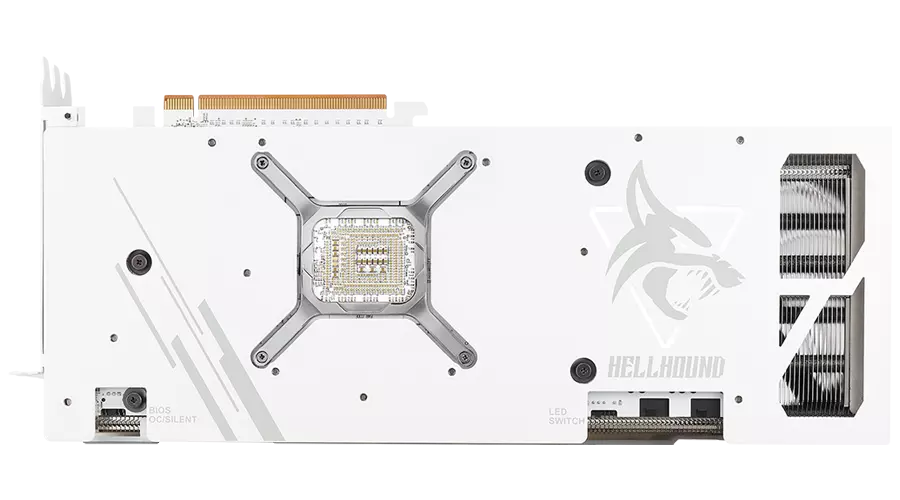 PowerColor Hellhound Spectral White RX 7900 XTX 24GB GDDR6 Graphics ...