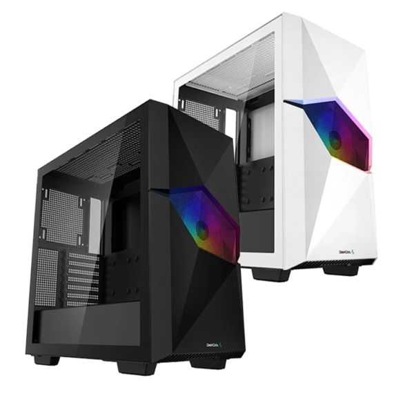 Deepcool CYCLOPS Mid Tower E-ATX PC Case - Black | White | Bermor ...