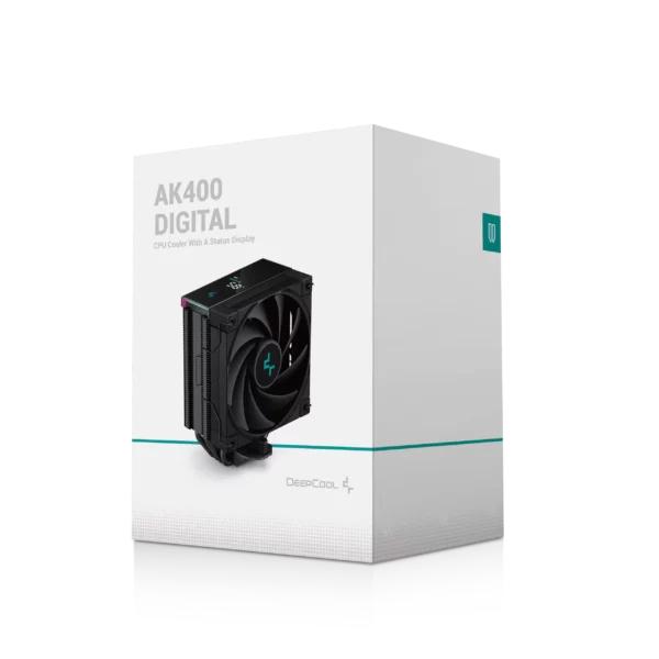 Deepcool AK400 Digital CPU Aircooler - Black | White | Bermor Techzone BTZ