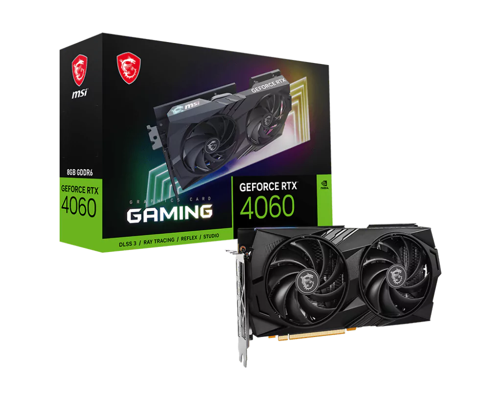 MSI GeForce RTX 4060 GAMING 8GB GDDR6 Graphics Card | Bermor Techzone