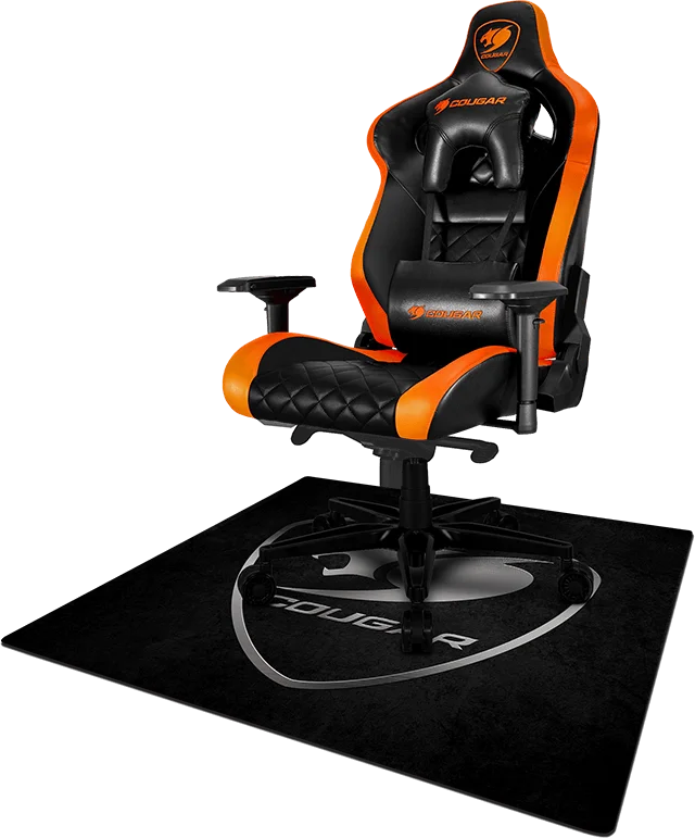 Cougar Command Gaming Chair Floor Mat 43.3* 43.3 INCH | Bermor Techzone BTZ