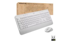 Logitech Signature MK650 Combo Off-White Keyboard and Mouse | Bermor ...