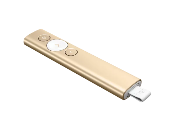 Logitech Spotlight Presentation Remote- Slate | Gold | Bermor Techzone BTZ