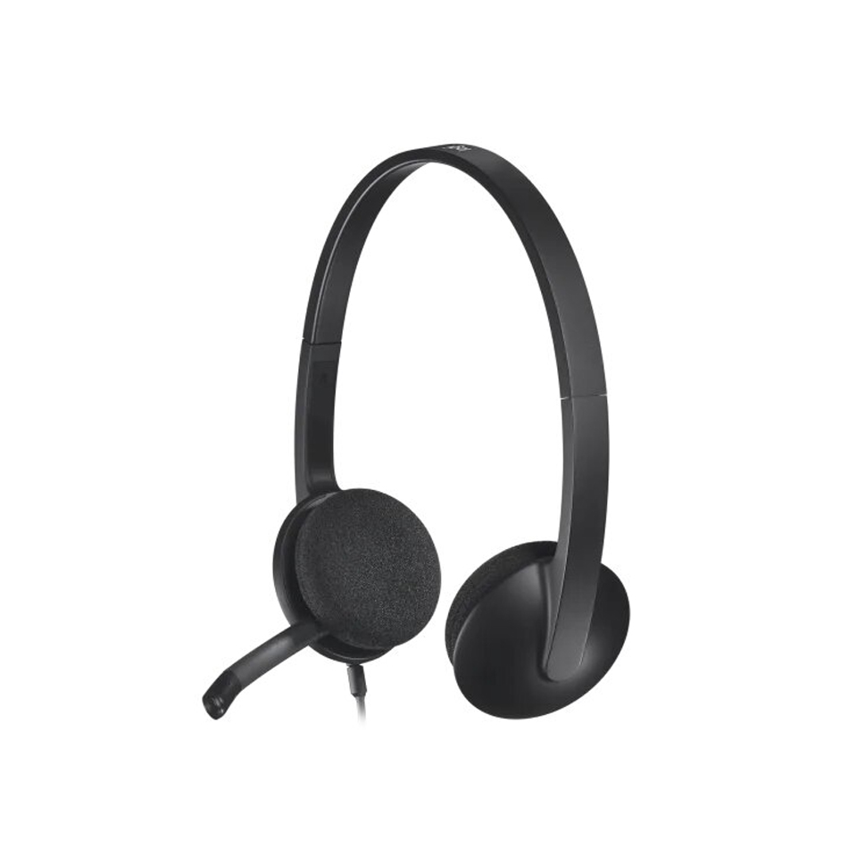 Logitech H340 USB Computer Essential Headset | Bermor Techzone