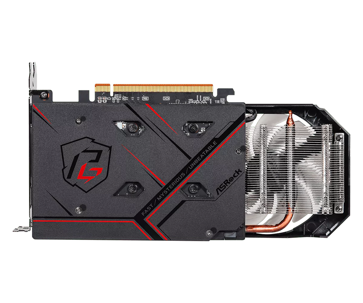 Asrock AMD Radeon RX 6500 XT Phantom Gaming D 4GB OC Graphics Card | Bermor Techzone