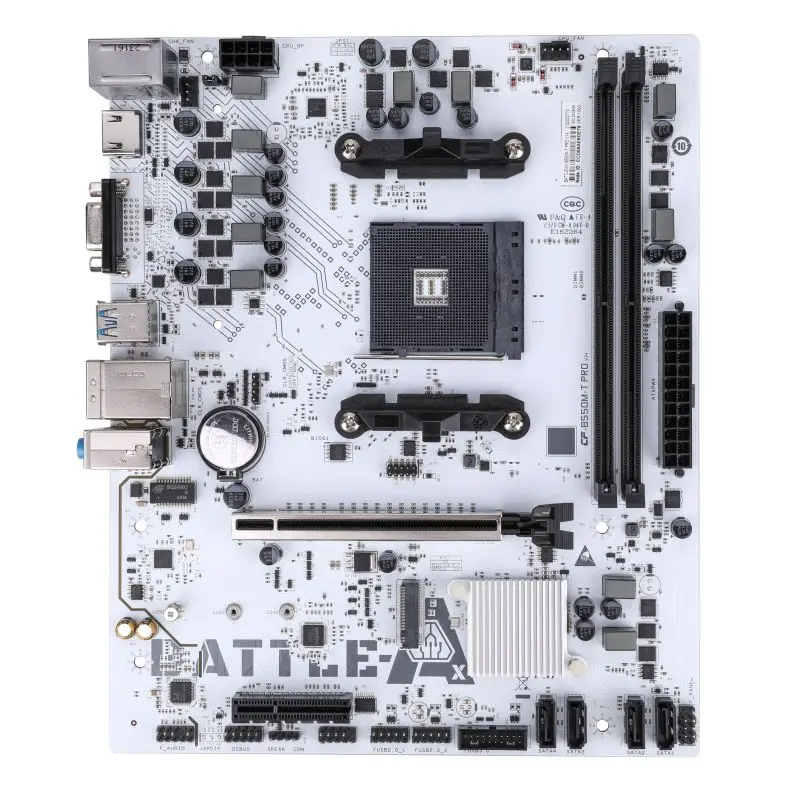 Colorful BATTLE-AX B550M-T PRO V14 White Micro Atx Motherboard | Bermor ...