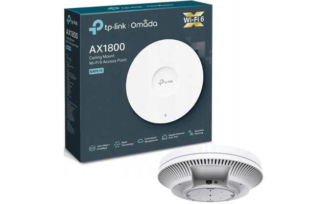 TP-Link EAP610 AX1800 Ceiling Mount WiFi 6 Access Point | Bermor ...