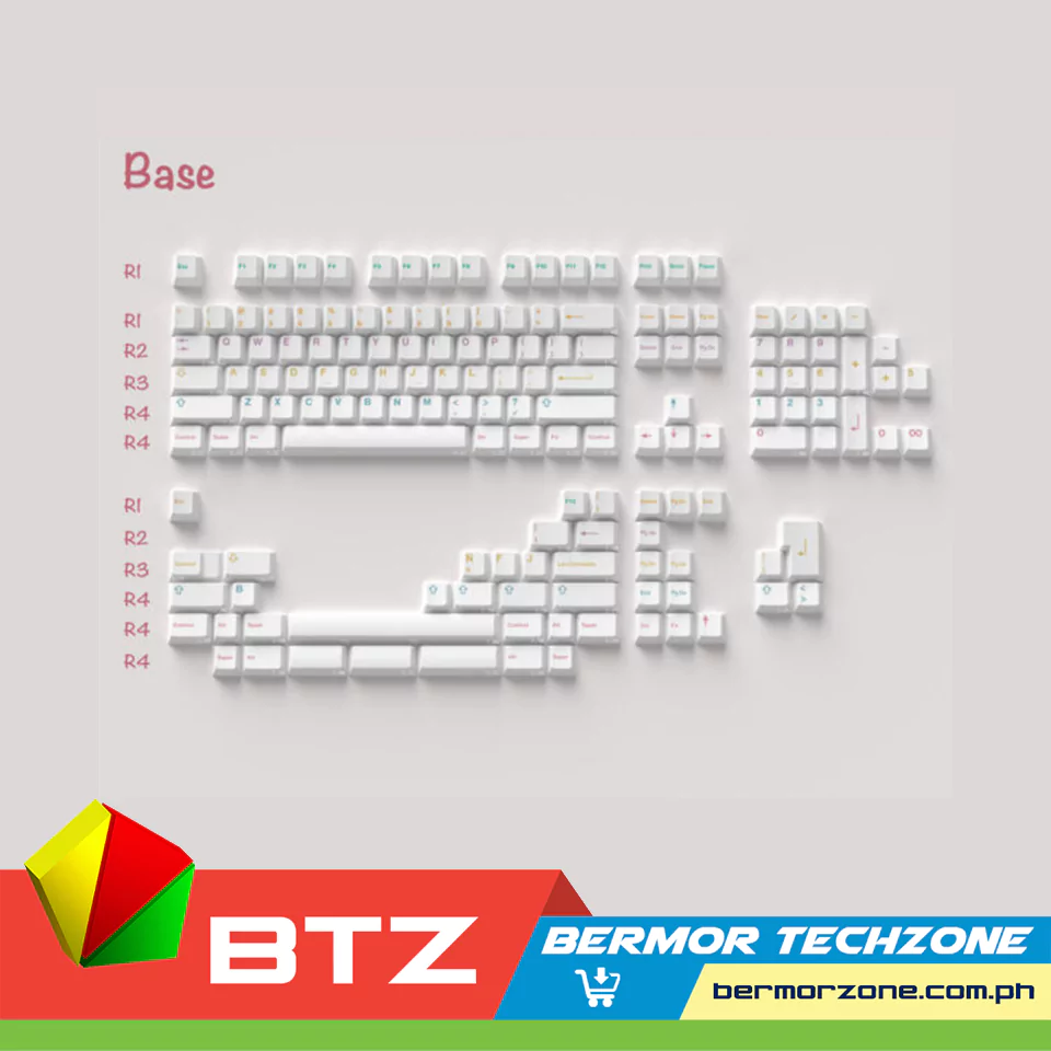 Milkyway Coloradas Base Kit Keycaps | Bermor Techzone BTZ