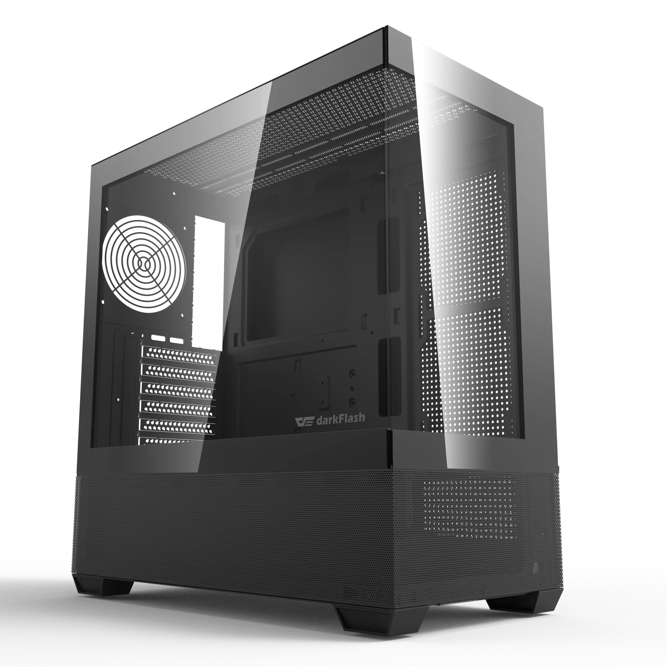 DarkFlash DS900 Air ATX PC Case - Black | White | Bermor Techzone