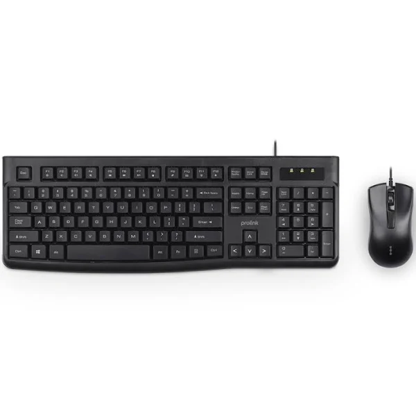 Prolink PCCM-2003 Multimedia Desktop Keyboard and Mouse Combo | Bermor ...