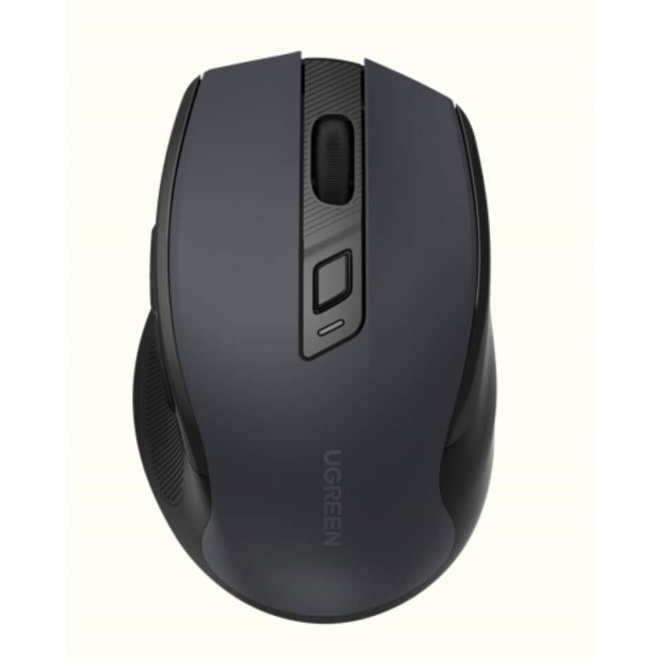 UGreen MU006 Ergonomic Contoured-Shape Design Wireless Mouse 2.4 Ghz ...