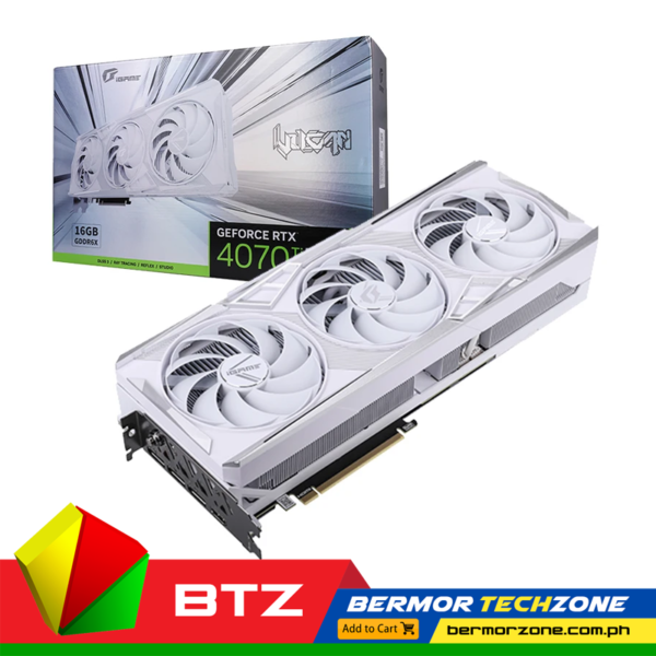 Colorful iGame GeForce RTX 4070 Ti SUPER Vulcan W OC 16GB-V Graphics ...