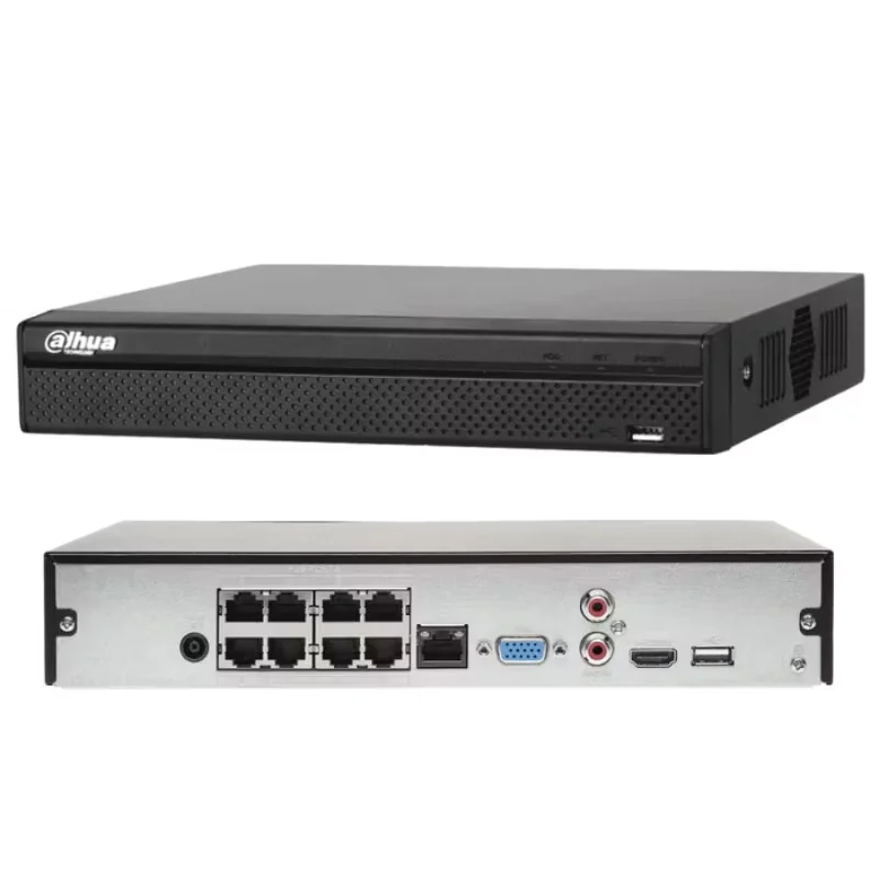 Dahua NVR4108HS-8P-4KS2/L 8 Channel Compact 1HDD 1U 8PoE Network Video ...
