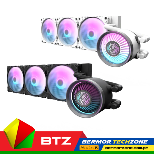 Darkflash Nebula DN 360 ARGB Liquid CPU Cooler - Black | White | Bermor ...