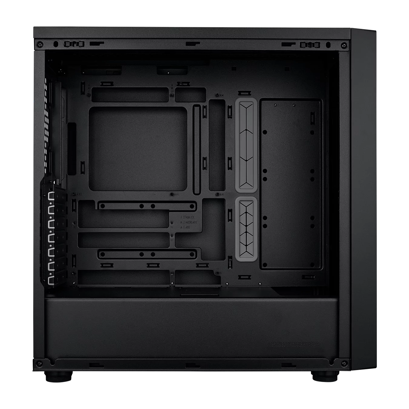 Cooler Master MasterBox 600 Lite Mid Tower Back-Connected Motherboard ...