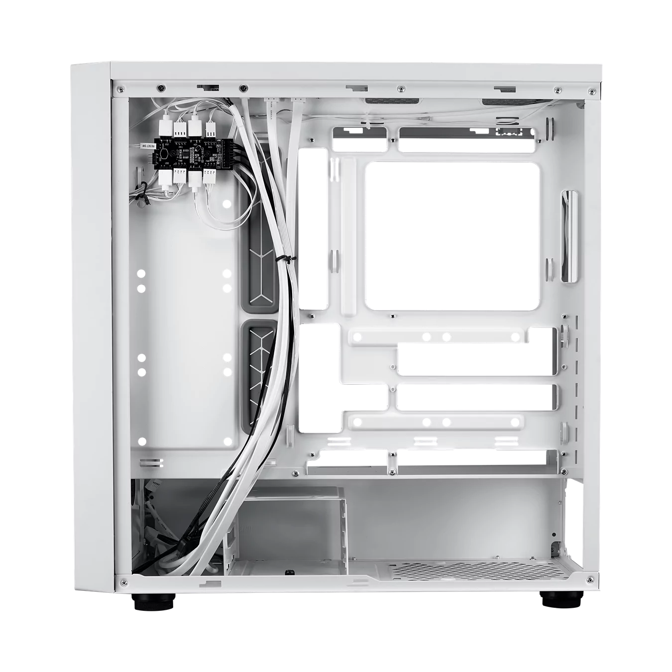Cooler Master MasterBox 600 Mid Tower Back-Connected Motherboard ...