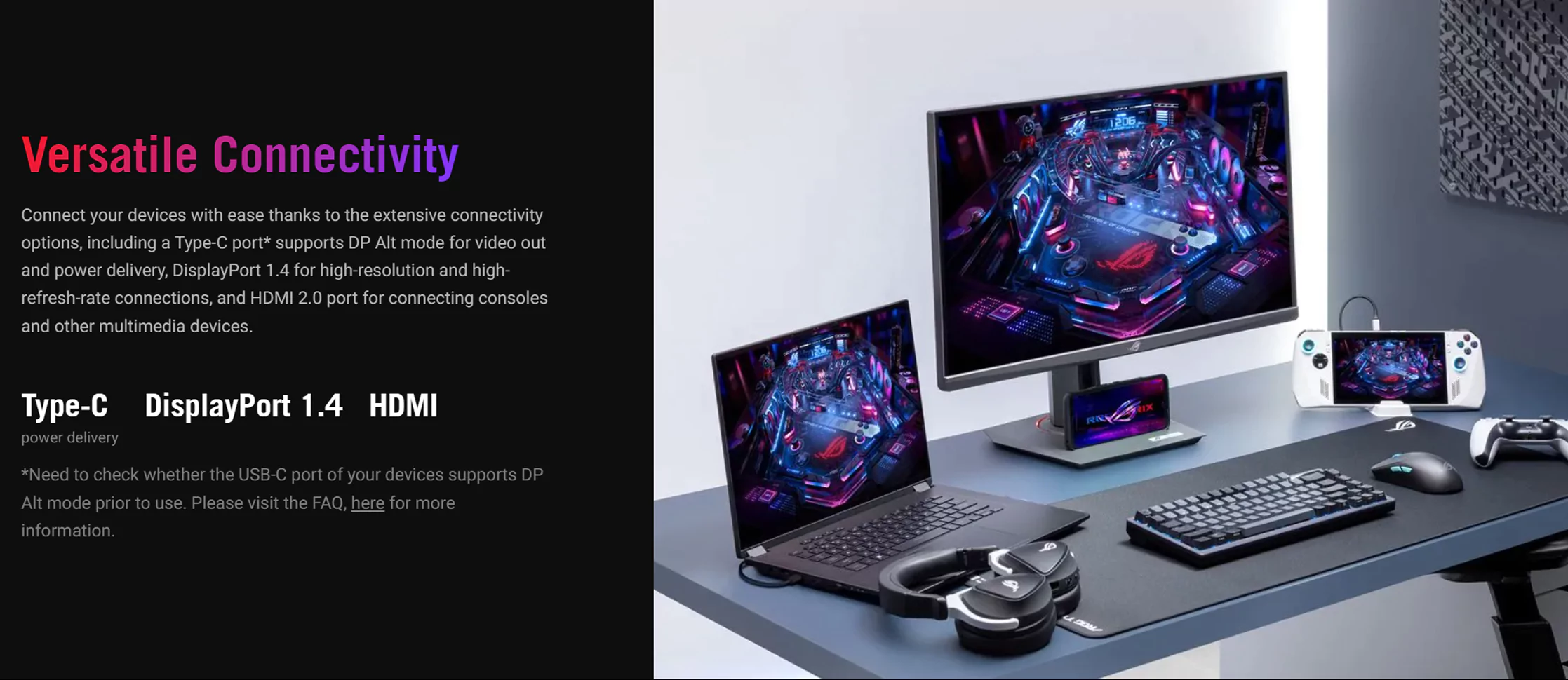 ASUS ROG Strix XG27ACS 27” 2560x1440 180Hz Fast IPS 1ms GTG G-Sync HDR ...