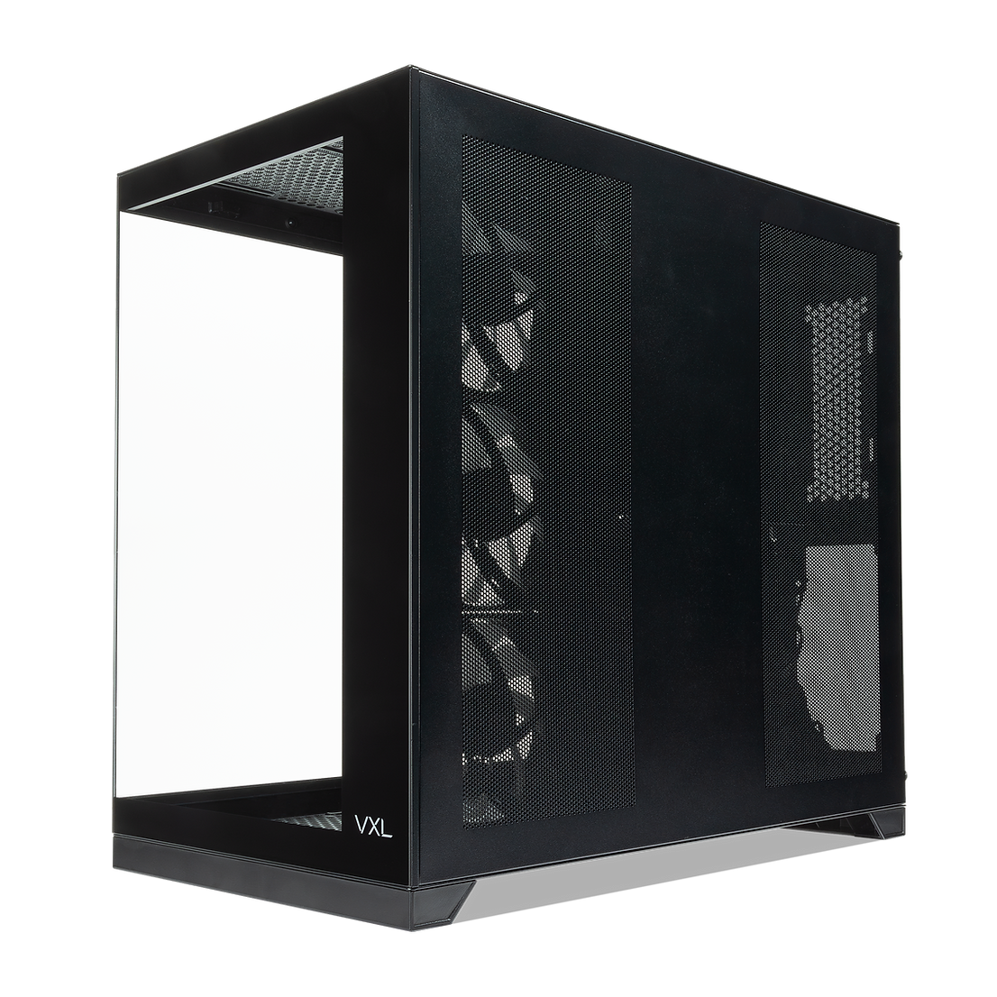 Tecware VXL EVO Dual Chamber ATX Chassis with 4 ARGB Fans - Black ...