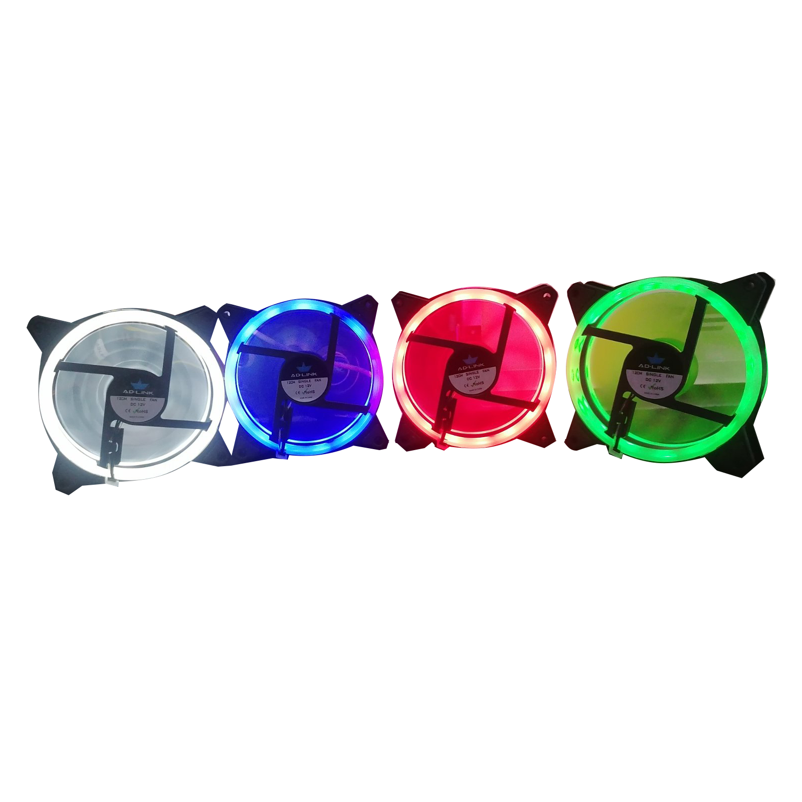 AD-Link LED 120MM PC Single Case Fan | Bermor Techzone BTZ