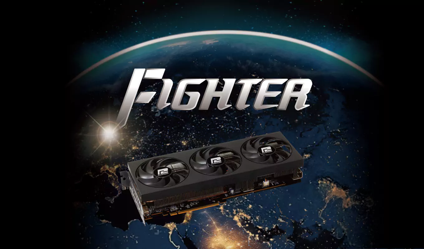 Powercolor Fighter AMD Radeon RX 7800 XT 16GB GDDR6 Graphics Card ...