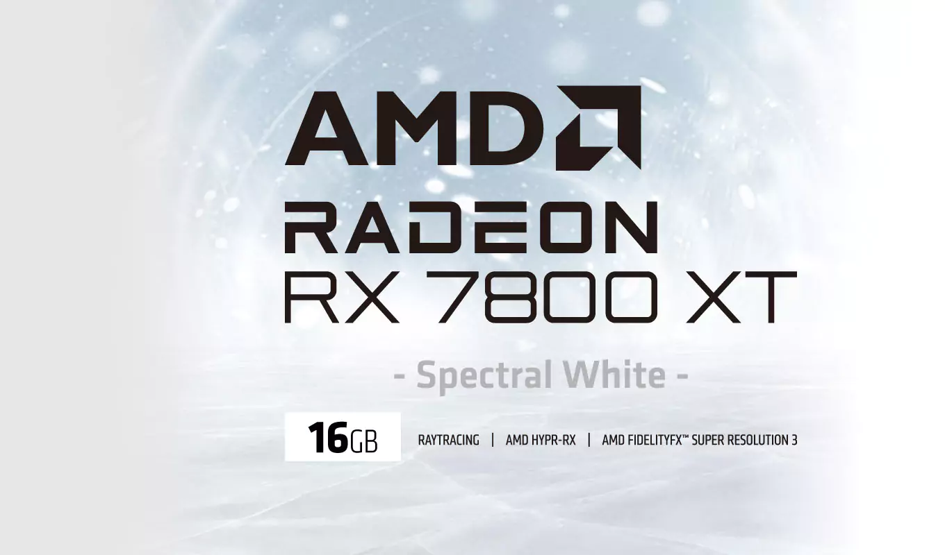 PowerColor Hellhound Spectral White AMD Radeon RX 7800 XT 16GB GDDR6 ...