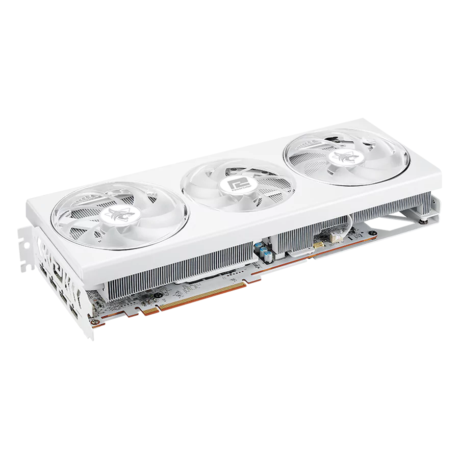 PowerColor Hellhound Spectral White AMD Radeon RX 7800 XT 16GB GDDR6 ...