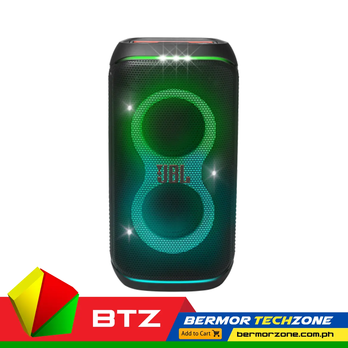 JBL Harman PartyBox Club 120 Portable Party Speaker | Black | Bermor ...