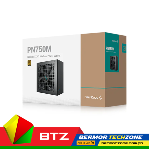 Deepcool PN-M Series 80 Plus Gold ATX 3.1 PCIe 5.1 Fully Modular Power Supply Unit - 650W | 750W ...